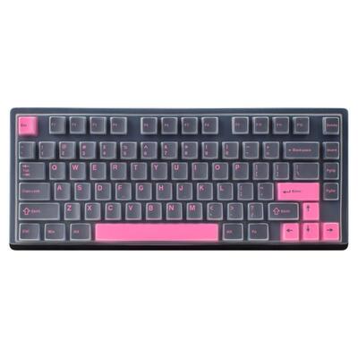 隆视键盘膜适用于VGN VXE75 V2客制化机械键盘保护膜铝坨坨台式机电脑按键防尘罩凹凸垫硅胶套键位全覆盖配件