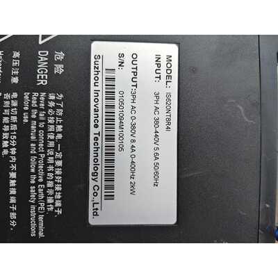 询价-汇川伺服驱动器IS620NT8R41可维修