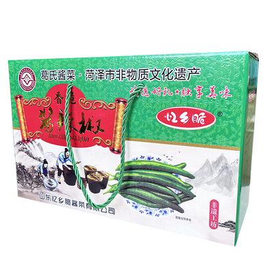 忆乡脆酱辣椒瓶装山东特产腌辣椒