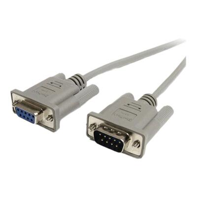 【日本直邮】StarTech.com7.6米串行电缆 迷你D-sub9针D89公头-母