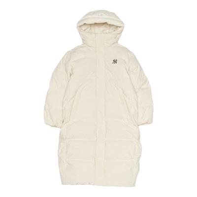 MLB官方KARINA同款基础百搭长款防水防泼水羽绒服25冬季新款DJB23