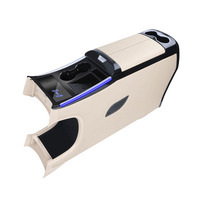 适用GL8扶手箱带冰箱改装升级