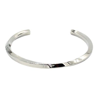 原创品牌个性维京战镯男女钛钢手镯情侣光面轮回手环莫比乌斯手镯