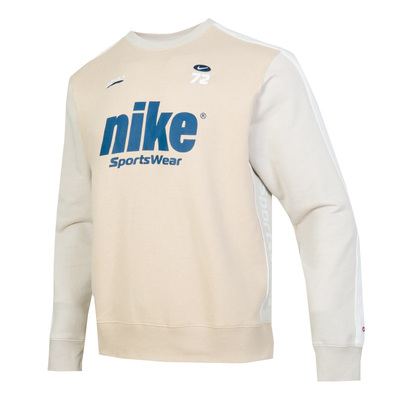 Nike耐克男子圆领印花运动套头衫