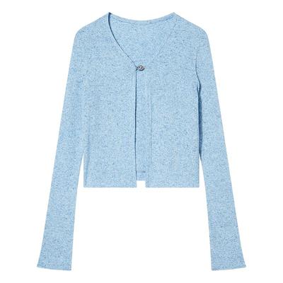 COVERINS【赵今麦同款】针织开衫两件套+吊带背心女2025秋新款