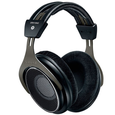 Shure/舒尔SRH1840开放式发烧耳机SRH1540封闭式HiFi头戴监听耳机