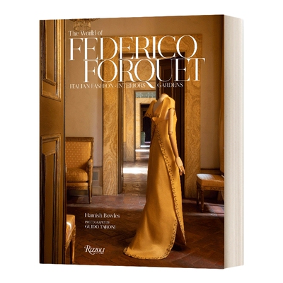 英文原版 The World of Federico Forquet 费德里科·福凯 意式时尚室内设计 花园室内装修设计 精装 英文版 进口英语原版书籍