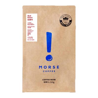 红野牛 MORSE莫思拼配意式/冷萃浅中烘焙果酸咖啡豆250g