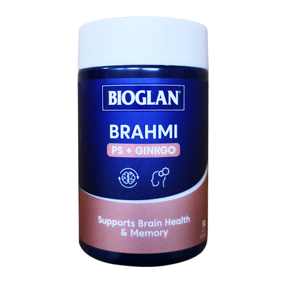 澳洲Bioglan Ginkgo 银杏BRAHMI/2000mg 银杏片 BG050
