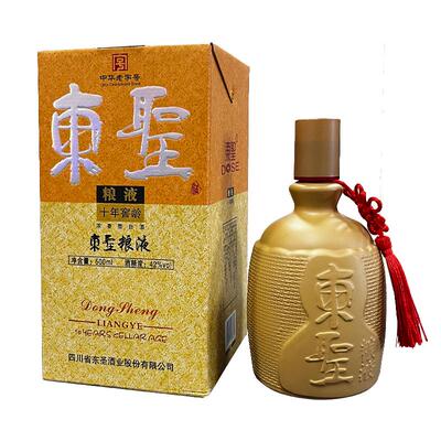 东圣粮液10年窖龄浓香型白酒
