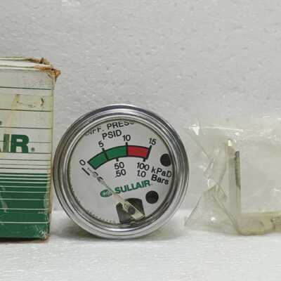 SULLAIR Manometro Differenziale 15 PSID 1.0 BAR 250003-798 N