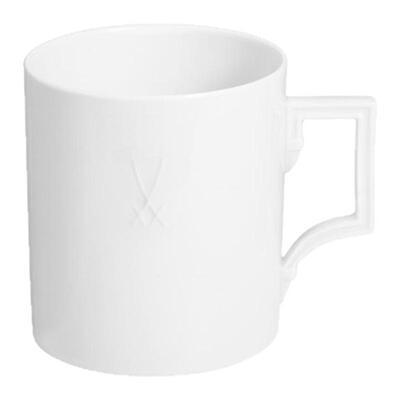 Meissen经典白瓷马克杯送礼自用