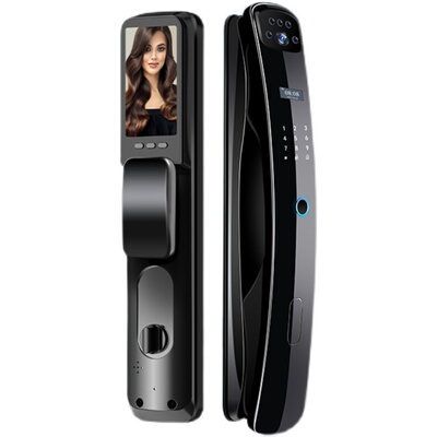 全自动智能防盗门锁可视猫眼