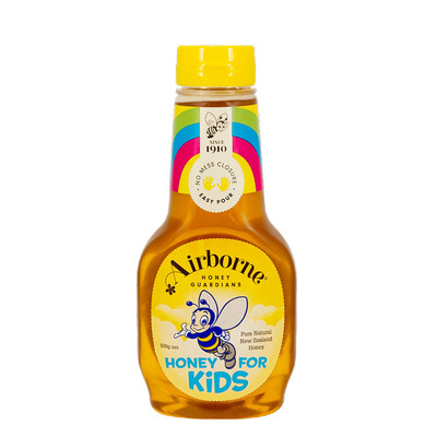 新西兰Airborne天然儿童蜂蜜新版