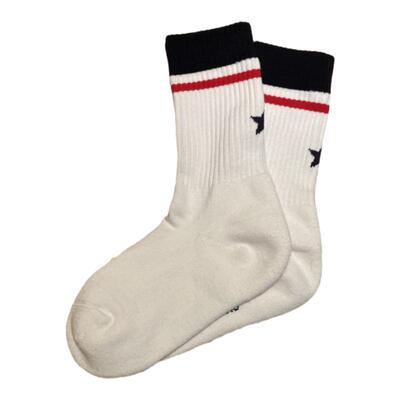 Stochastic西海岸运动袜条纹复古