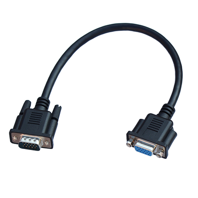 30厘米vga公对母15针接满延长线