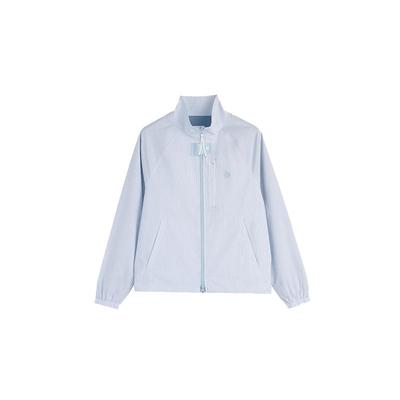 ROARINGWILD条纹双拉链夹克外套