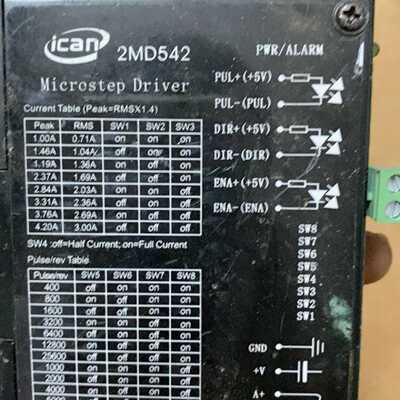 议价步进驱动器 2MD542拆机功能包好，（3）维修