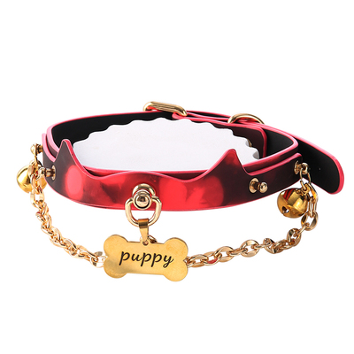 PUPPYRIDER温变猫耳铃铛项圈m