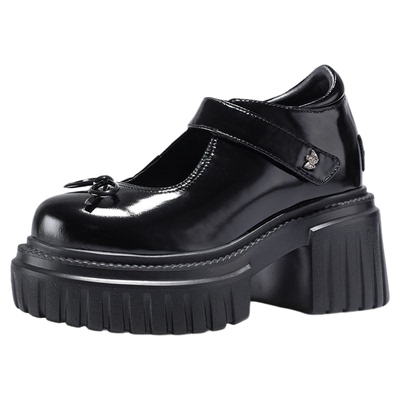 艾今25新款10cm增高蝴蝶结玛丽珍