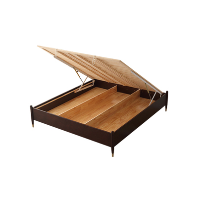 适也家居现代简约白蜡木实木床