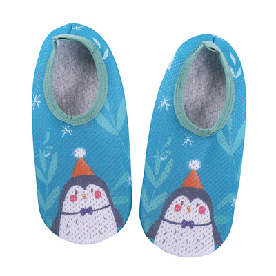 厚底早教学步鞋地板袜薄款防滑