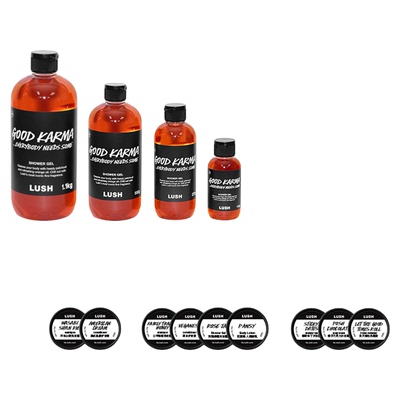 lush岚舒官方正品和谐修护沐浴露