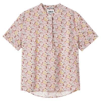 艾高女士短袖衬衫户外休闲上衣