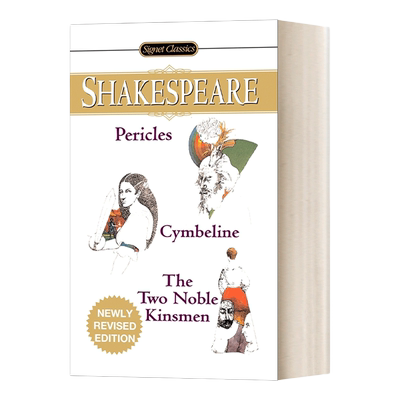 英文原版 Pericles/Cymbeline/The Two Noble Kinsmen 莎士比亚喜剧三部 泰尔亲王佩里克里斯 辛白林 两贵亲 英文版 进口英语书籍
