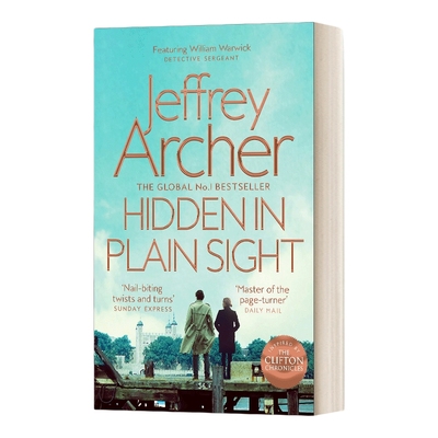 英文原版小说 Hidden in Plain Sight 藏在明处 William Warwick Novels 2 英文版 进口英语原版书籍