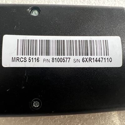 议价流水线分解 Rapiscan MRCS 5116 810适用