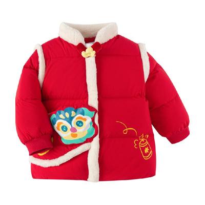 巴拉巴拉宝宝外套25新款羽绒服