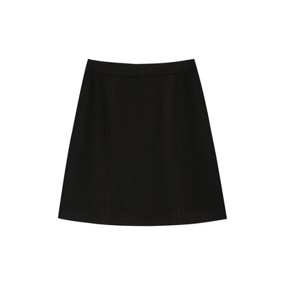 秋冬新款复古港百搭显瘦a字短裙