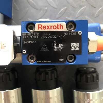 议价Rexroth力士乐R901218236型号3DREM10P-7X/200YG24K4V比例减