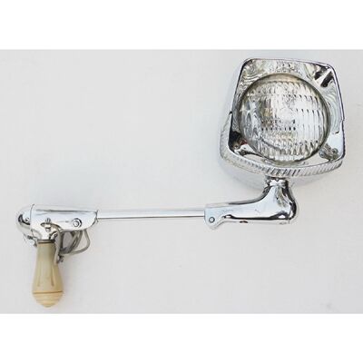 Vintage UNITY MFG CO. Model H2C CAR Chrome Spotlights for Ca