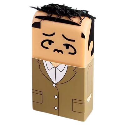 秃头橡皮擦网红趣味搞怪奇葩