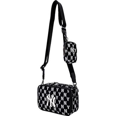 MLB男包女包新款复古老花单肩包户外斜挎包休闲包3ACRS022N