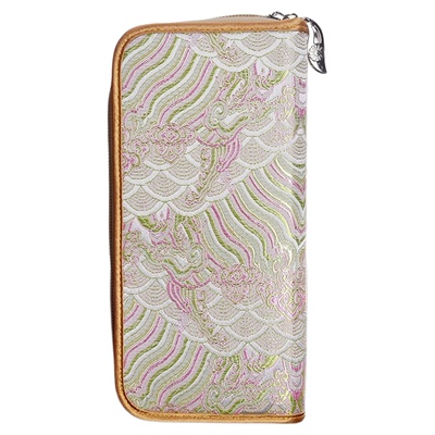 锦云锦缎钱包中国风宋锦女士手拿包古风钱包卡包女士用配旗袍蜀锦