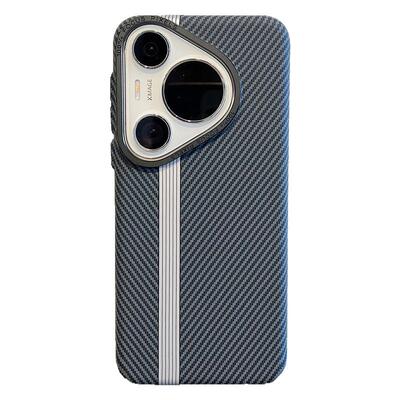 拓岚 适用华为pura70pro+新款手机壳ultra高级感电镀3D浮雕碳纤纹p60/p50/p40全包mate70/60/50/40防摔30男女
