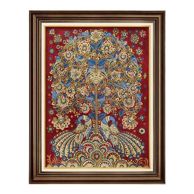 【发财树.双框装裱】美式装饰画