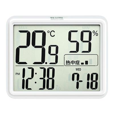 日本百利达TANITA品牌家用多用途电子闹钟婴儿房温湿度计RH-002
