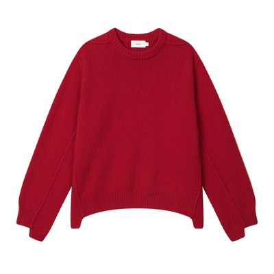 2LINKS高克重100%绵羊毛毛衣