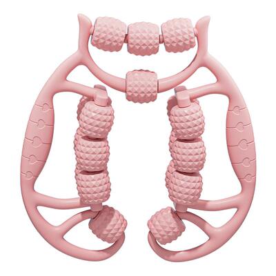 疏通筋络环形夹腿滚轮按摩器