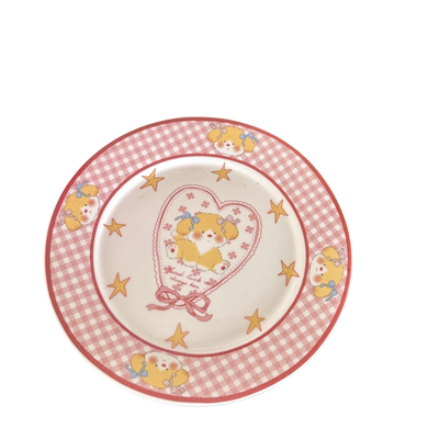 韩国高颜值餐具少女心陶瓷餐盘