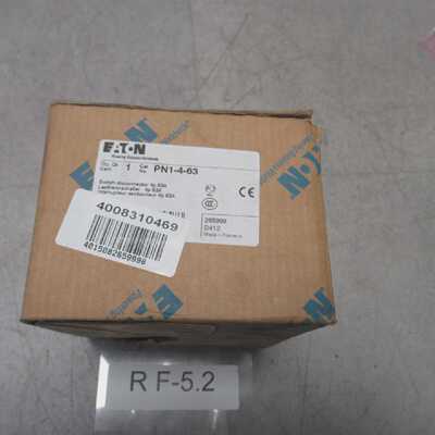 EATON PN-1-4-63 Interrupteurs-Sectionneurs 4-Pol 63A Inutili