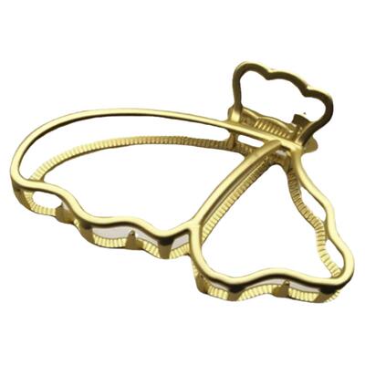 复古金属ins发抓蝴蝶抓夹韩国优雅气质鲨鱼夹网红发夹后脑勺发卡