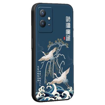 皑晨适用于vivoy33e手机壳vivi维沃y33s全包保护套v2166a 时尚男女防摔外壳iqoou5e复古民族风viviy52t软硅胶