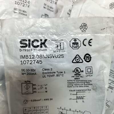 询价-SICK接近传感器IMB12-08NNSVU2S，型-可维修