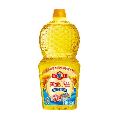 多力黄金3益葵花籽油238ml