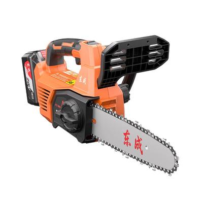 东成充电式电链锯20V锂电电链锯手锯单手据手持持户外砍树伐木锯